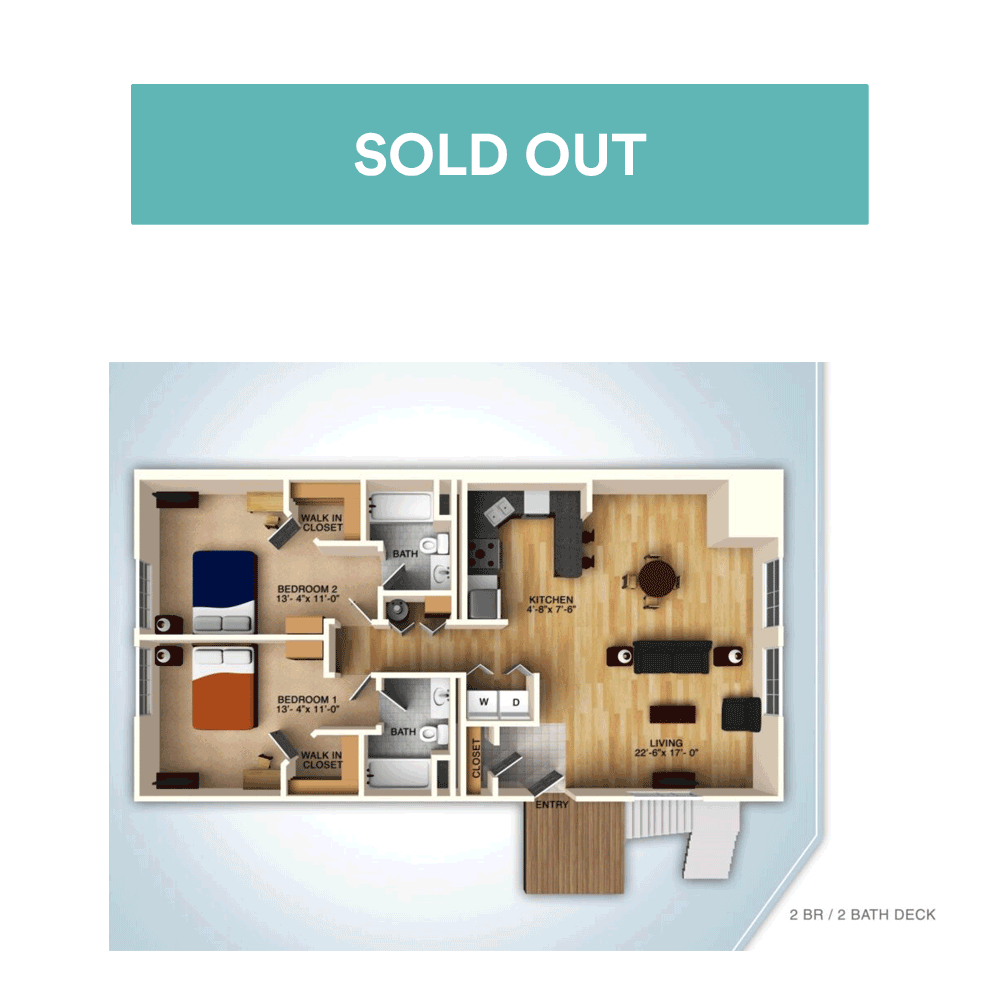2-Bedroom WMU Apartments for Students